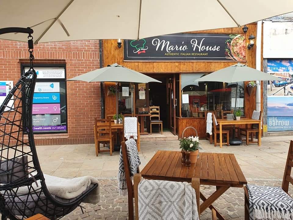Mario House Italian Restaurant in the Heart of Barrow Town Centre